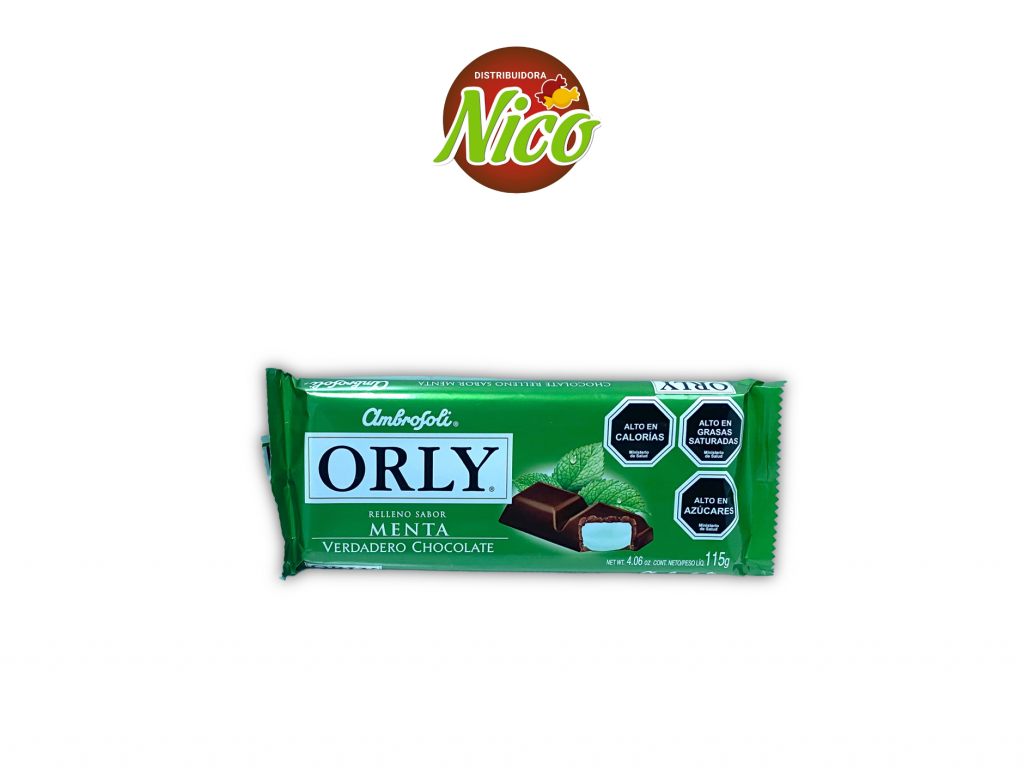 Tableta Orly Menta – Distribuidora Nico