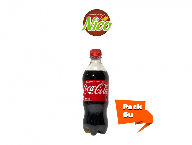 Coca Cola 591 ml x6 und – Distribuidora Nico