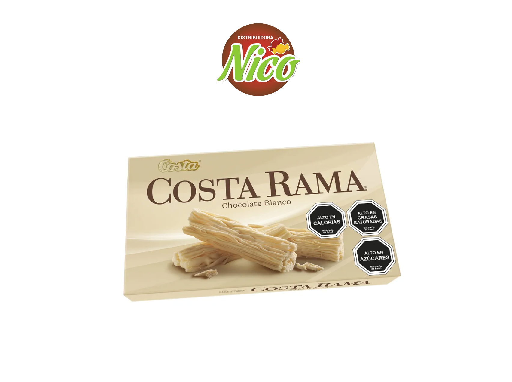 Costa Rama Estuche Blanco 115g – Distribuidora Nico