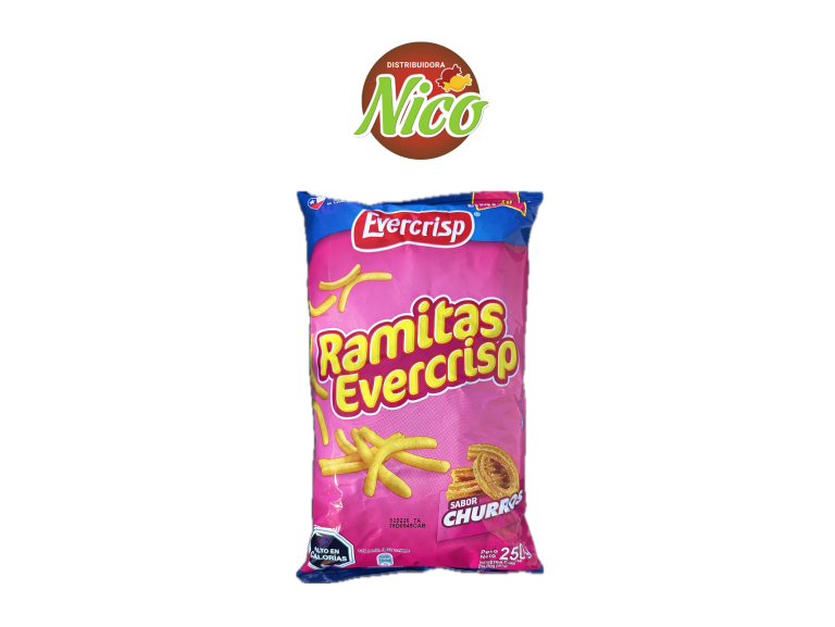 Ramitas Mega Evercrisp Sabor Churros – Distribuidora Nico