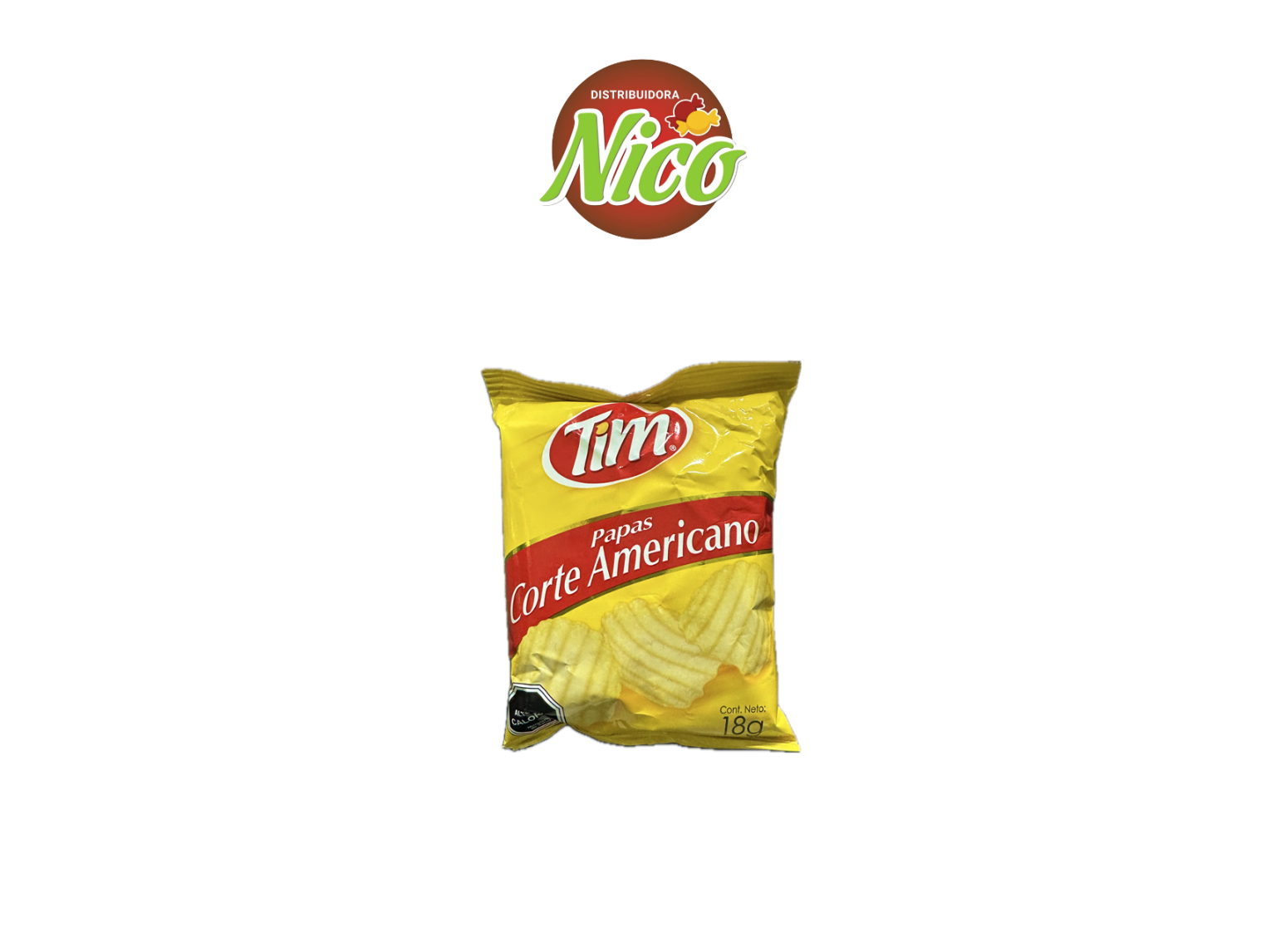 Manga Papas Tim 18g x10u – Distribuidora Nico